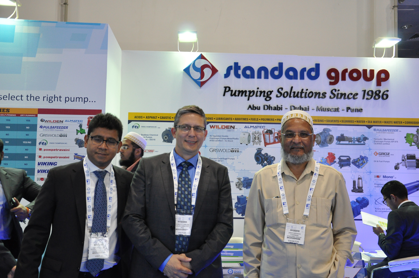 Standard Group participates in ADIPEC 2016 - Pumps UAE - The Standard Group